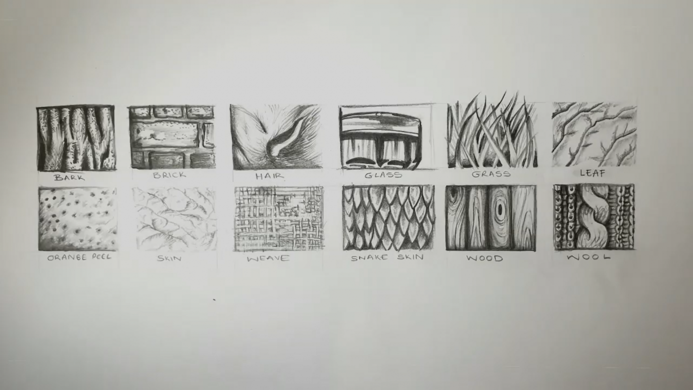 Lesson 05 | Cross-Hatching and Texture - Lillian Gray - Art School