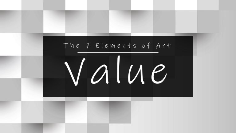 The 7 Elements of Art: Value - Lillian Gray - Art School