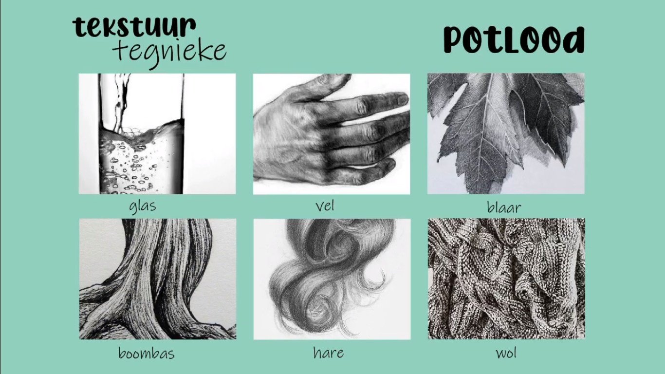 7 Elemente van Kuns: Tekstuur - Lillian Gray - Art School