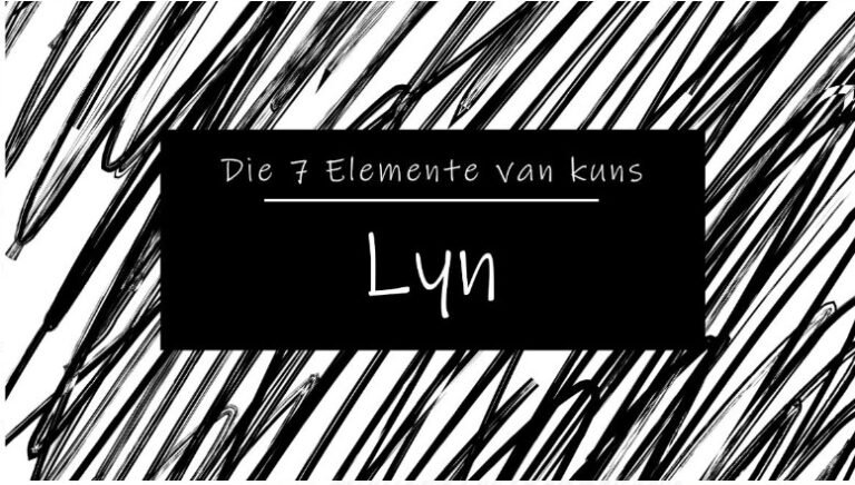 7 Elemente van kuns: Lyn - Lillian Gray - Art School