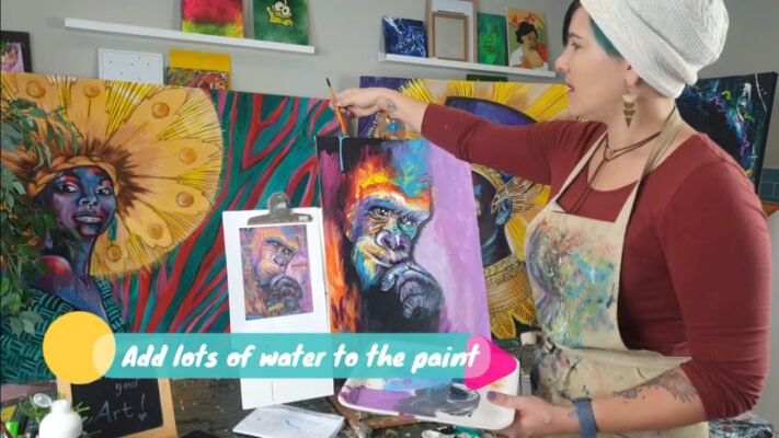 Create an Acrylic painting masterpiece in just 3 easy steps - Lillian ...