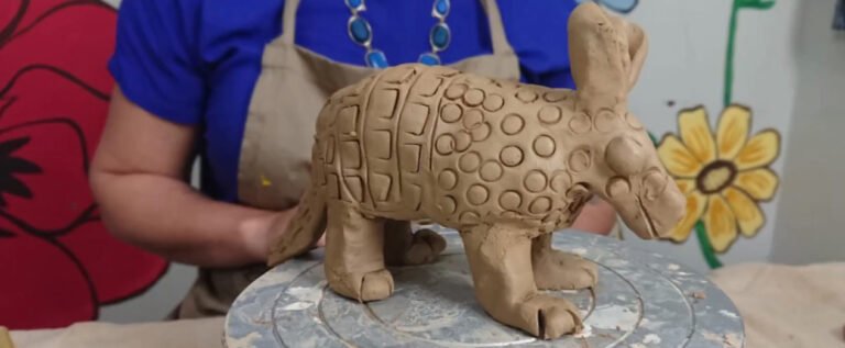 Creating an Armadillo out of air-dry clay in 10 quick and easy steps ...