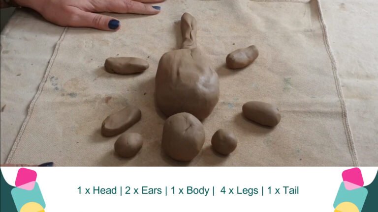 Creating an Armadillo out of air-dry clay in 10 quick and easy steps ...