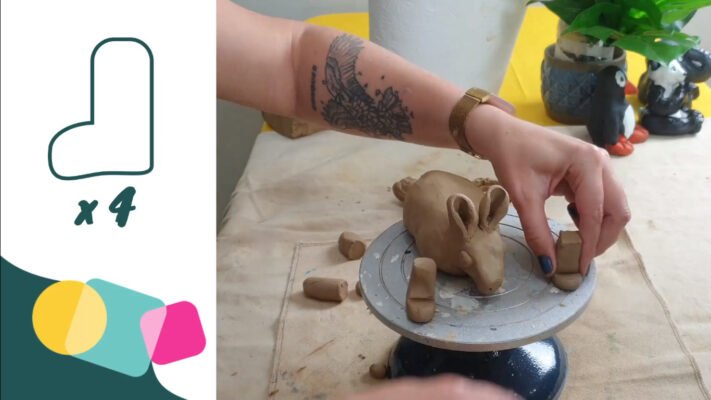 Creating an Armadillo out of air-dry clay in 10 quick and easy steps ...