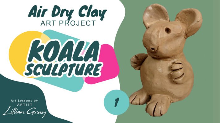 Make a cute Koala bear sculpture with air-dry clay in 10 easy steps ...
