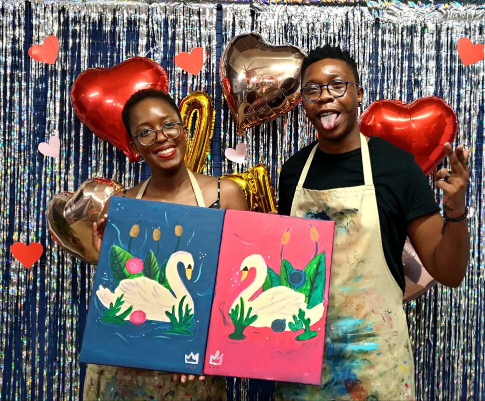 Valentine's Day Couple Paint Night Friday Night