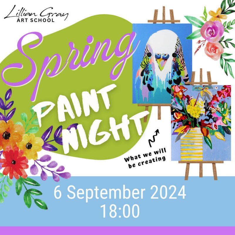 Join our Spring Paint Night Event on 6 September 2024!