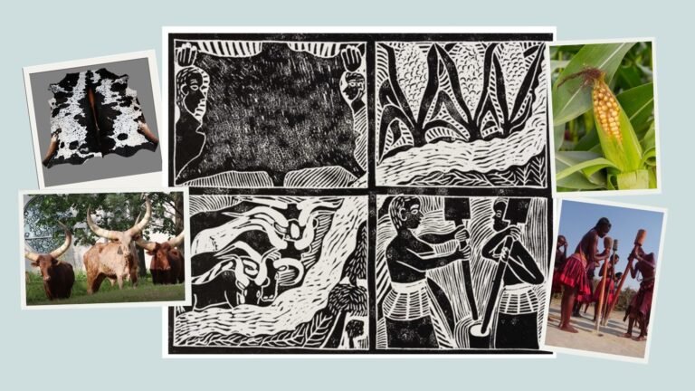 Namibian Artist John Muafangejo, who trained at Rorke's Drift Art and ...