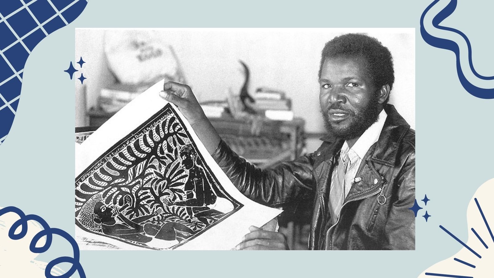 Namibian Artist John Muafangejo, who trained at Rorke's Drift Art and ...