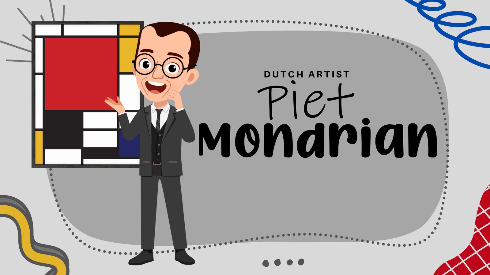 Artist Piet Mondrian - Modern Art Explained by Lillian Gray - Lillian ...
